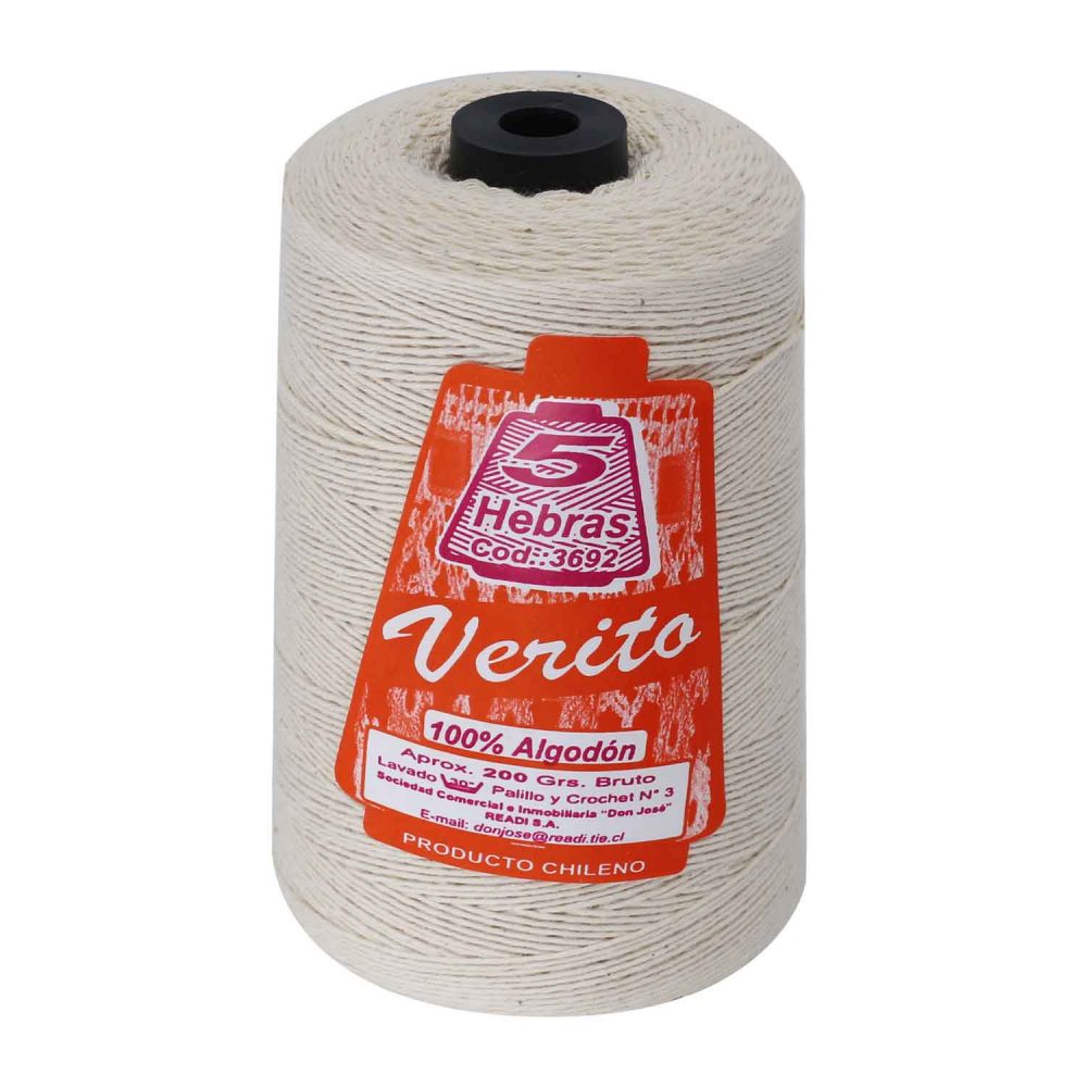 Ovillo Algodón – Lanas Verito